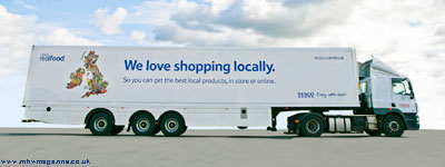 Tesco runs 25 new 15.65m Gray & Adams refrigerated trailers as part of ...