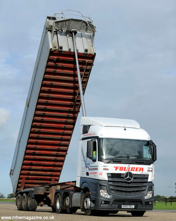 Mercedes-Benz New Actros wins Foulger's fuel trial - Materials Handling ...