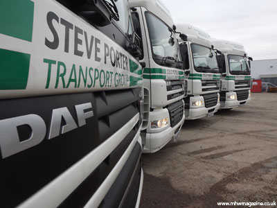 Steve Porter Transport invests in new fleet of tractor units ...