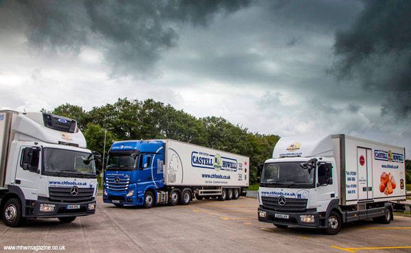 Castell Howell Foods beefs up its fleet with more Mercedes-Benz trucks ...