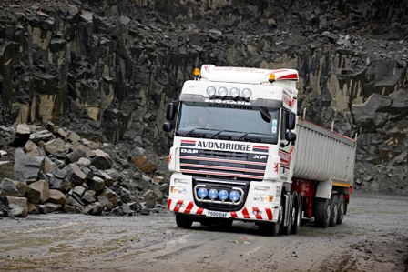 High spec DAF top of the range XF105 tractor unit is third in a row for ...