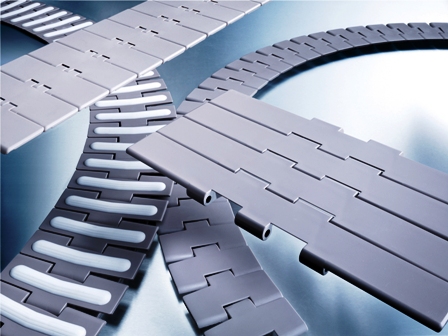 New plastic conveyor chains for the beverage and packaging industries ...