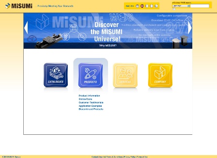 Misumi launch new Internet presence with updated website - MHW Magazine