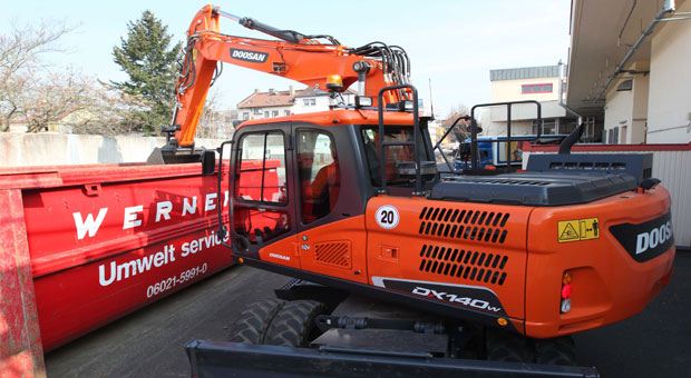 New Doosan DX140W-5 and DX160W-5 Wheeled Excavators offer outstanding ...