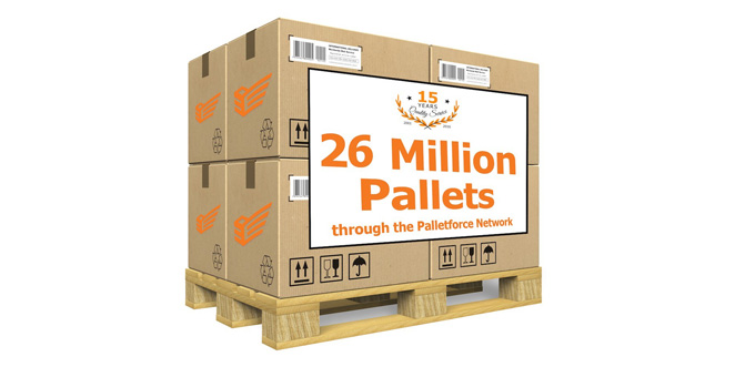 Palletforce reaches 26 million milestone - Materials Handling World News
