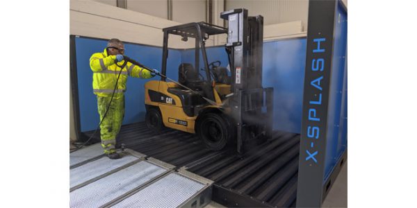 Impact Handling Splash Out with a Trime X-SPLASH Wash Bay - MHW Magazine