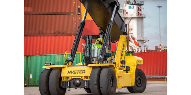 New cab and engine for largest Hyster® Big Trucks - Materials Handling ...