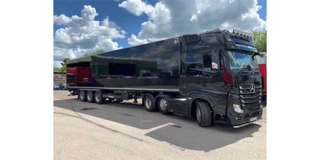 Krone paints it black for events logistics specialist - MHW Magazine